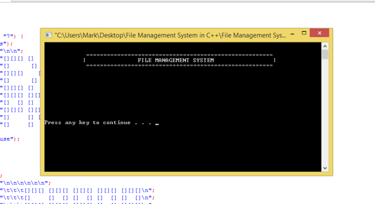 Simple File Management System In C Free Source Code Sourcecodester